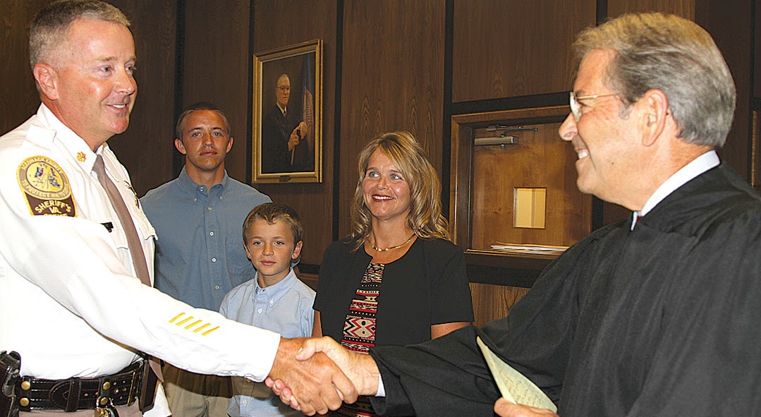 The Pocomoke Public Eye: Maj. Todd Godwin Replaces Sheriff Larry Giddens