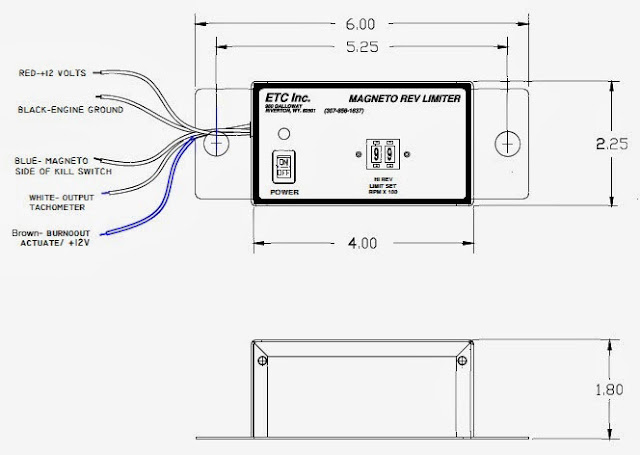 ETC Rev Limiters: High-Range Rev Limiter (12 Volt)