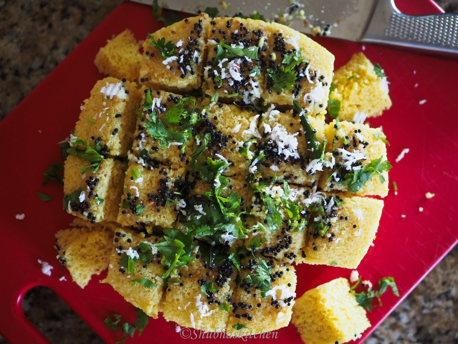 Meri Rasoi: Instant Khaman Dhokla (steamed using Instant POT)