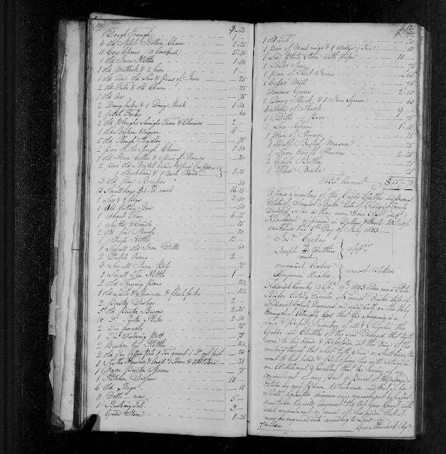 Ancestry Island: From the Probate Files: Samuel Bixler - Frederick ...