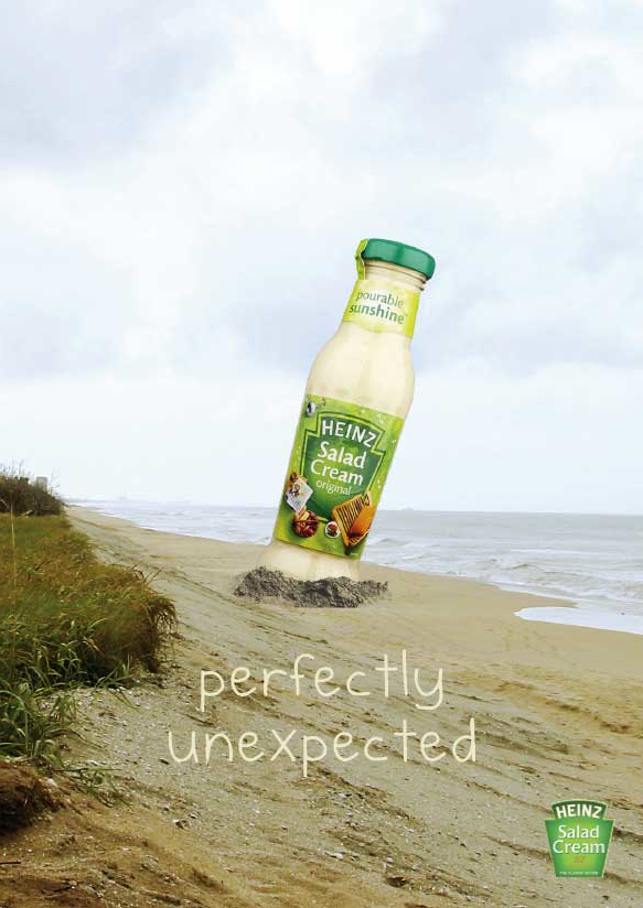 Design context: YCN// HEINZ Salad Cream adverts..