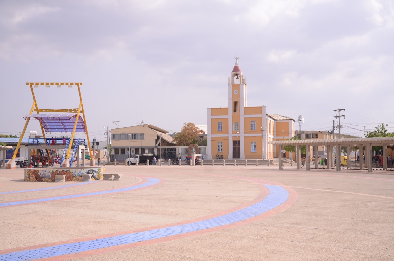 DNP seleccionó la Plaza Colombia en Uribia, como Proyecto Emblemático