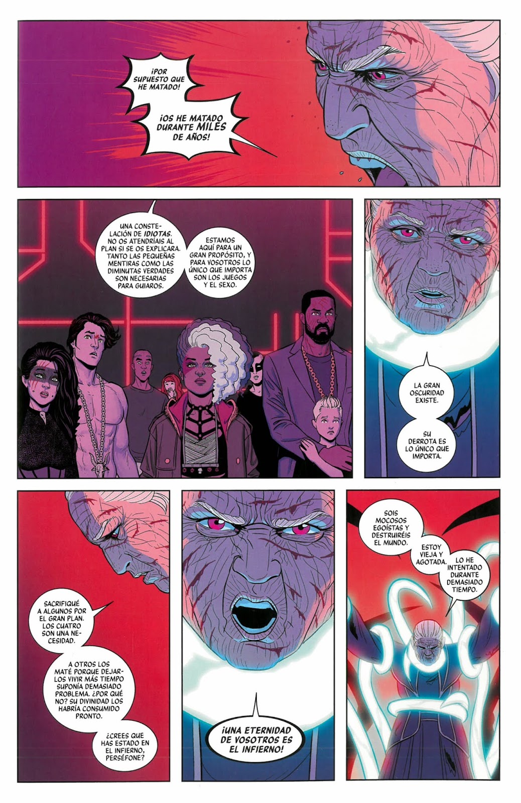 Galicia Comic: The wicked + the divine4 - Tensión dramática