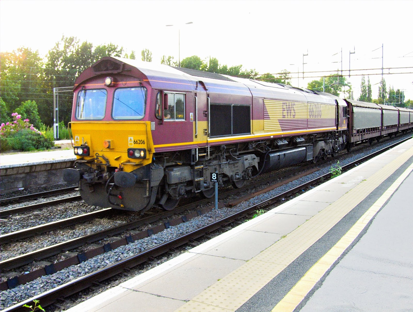 'Along These Tracks' Train Photos Site : Photo Class 66206 EWS General ...