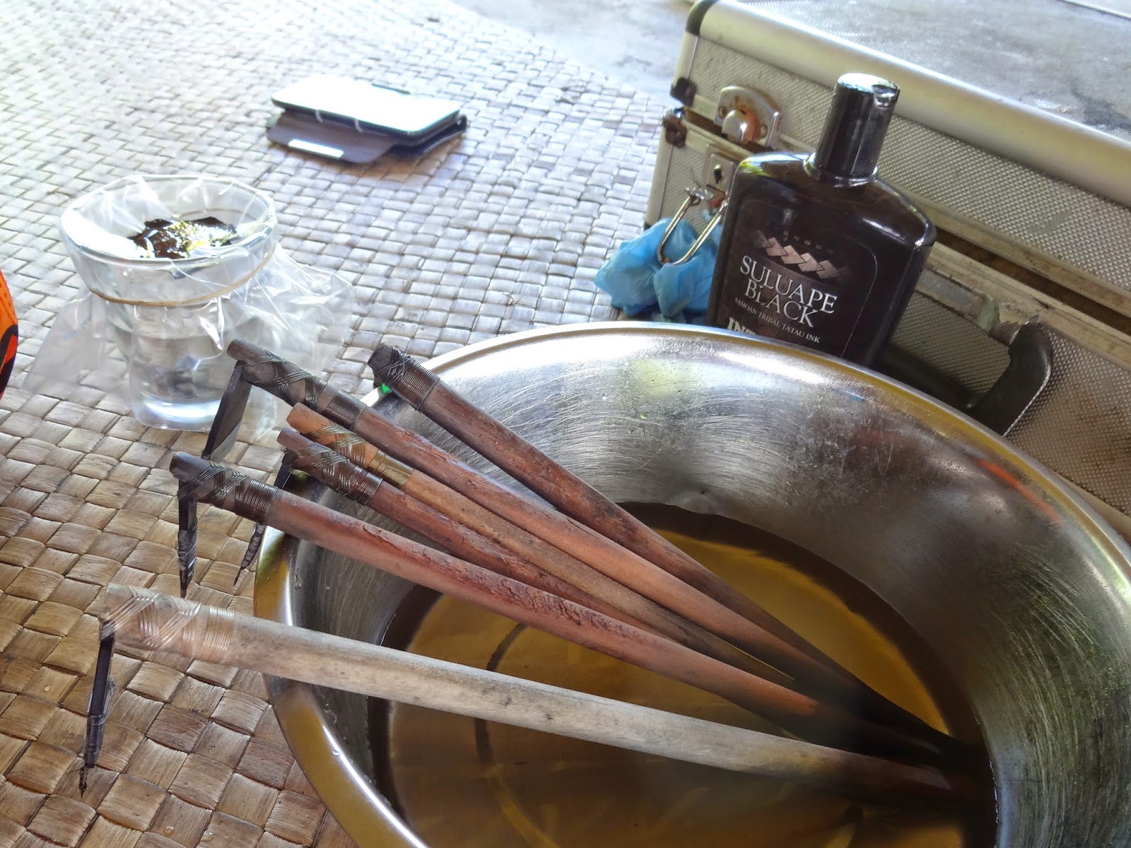 Traditional Samoan Tattoo Tools - Design Talk