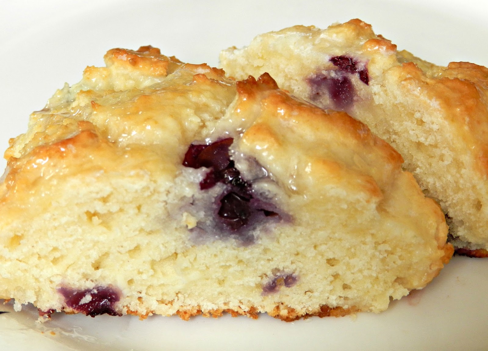 All That's Left Are The Crumbs: Blueberry Cream Cheese Scones