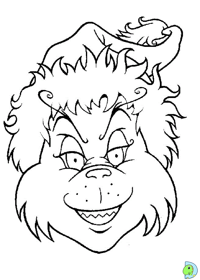 Dinokids - Desenhos para colorir: Desenhos do Grinch para colorir