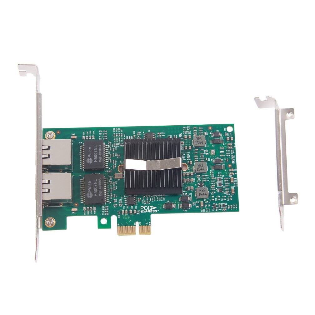 10Gtek® Gigabit PCIE Netzwerkkarte E1G42ET - Intel 82576 Chip, Dual ...