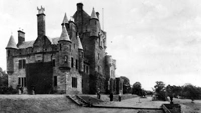 Tour Scotland: Old Photograph Ayton Castle Scotland