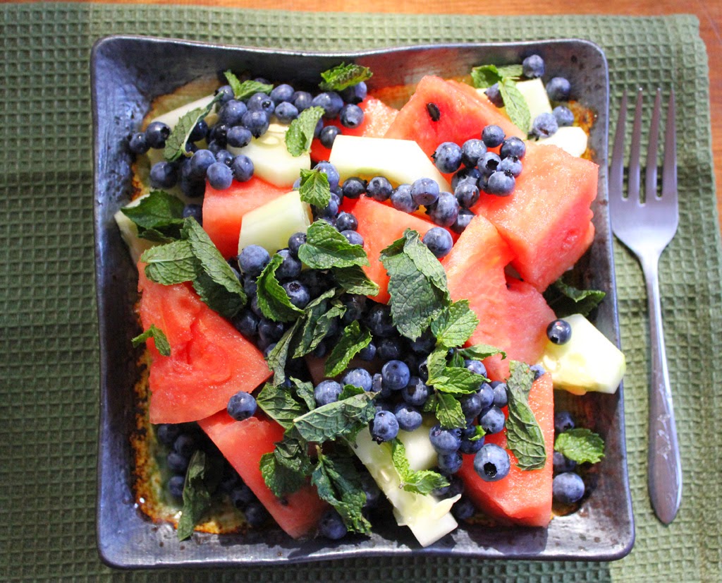 vegetarian recipes for interstitial cystitis: watermelon salad