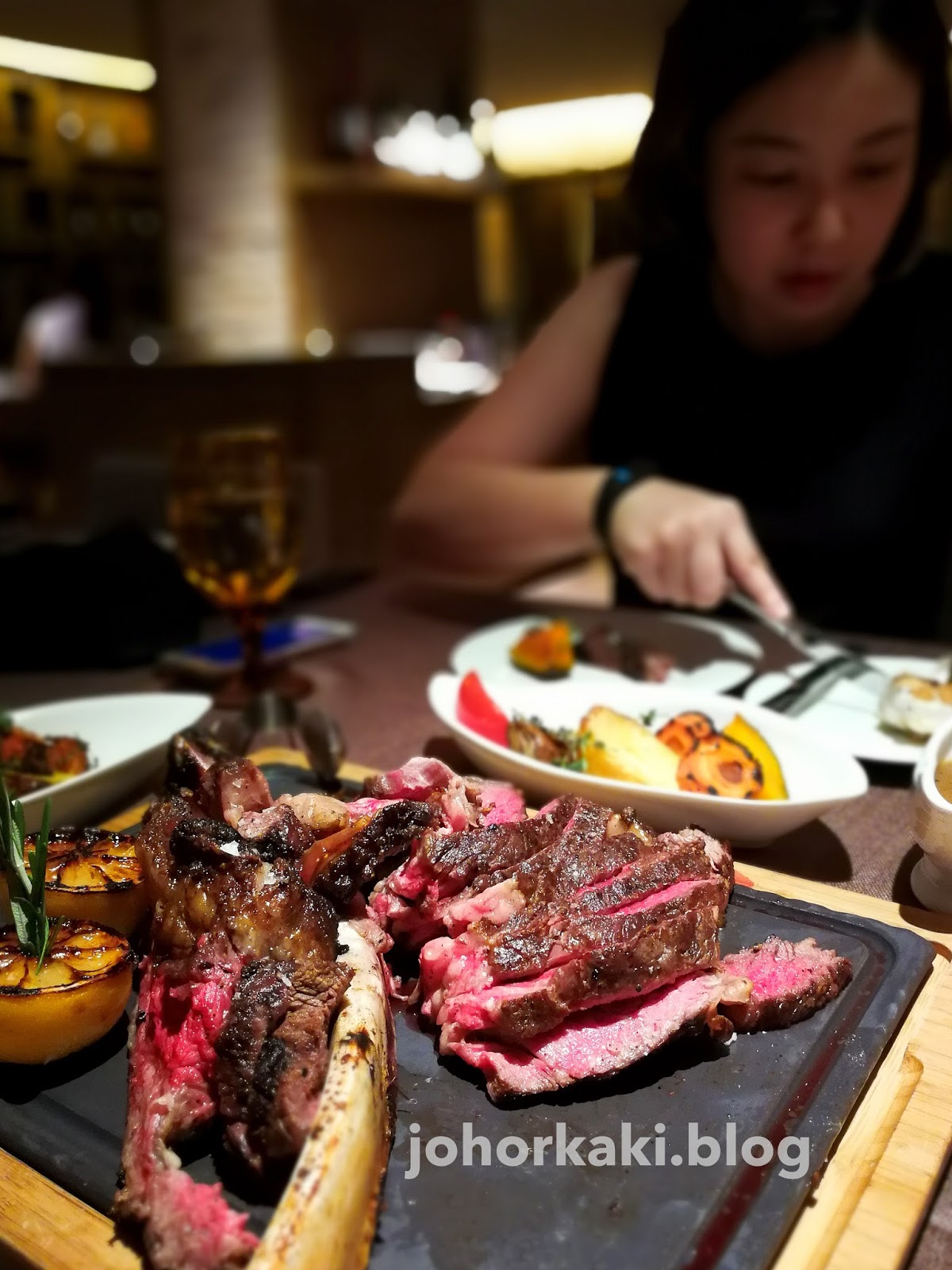 Tomahawk Steak at Tosca Doubletree by Hilton Johor Bahru |Tony Johor ...