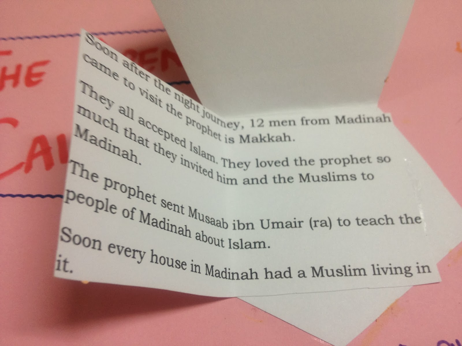 ummisubhana: Prophet Muhammad (Peace be upon him ) Lapbook