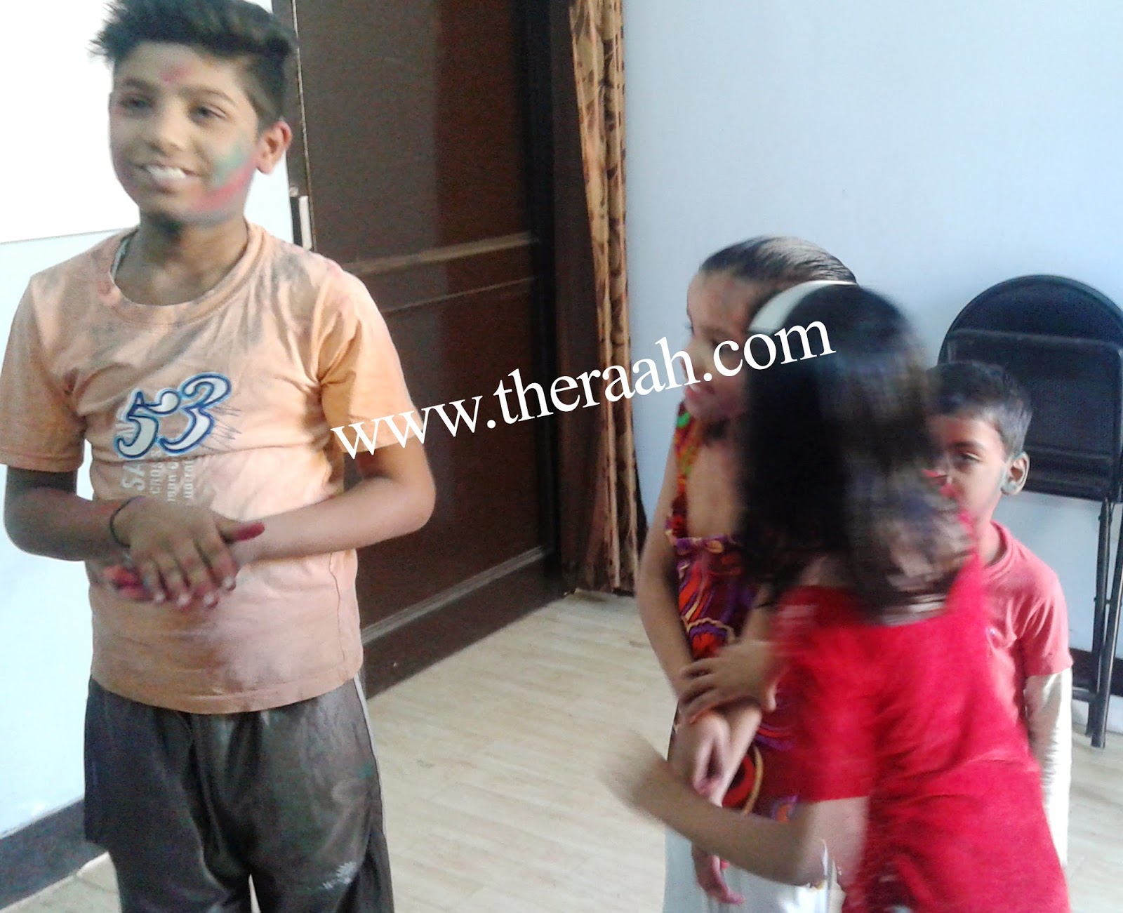 RAAH ACADEMY : HOLI CELEBRATION IN RAAH NGO