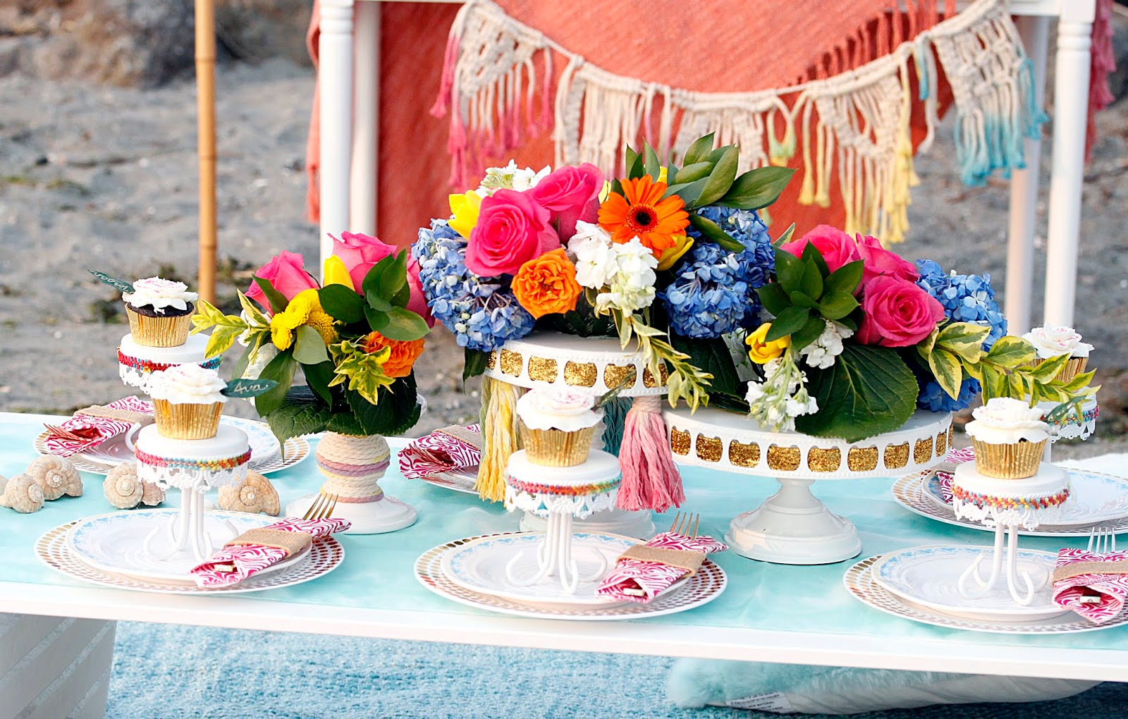 A Lovely Design: Boho Beach Bash