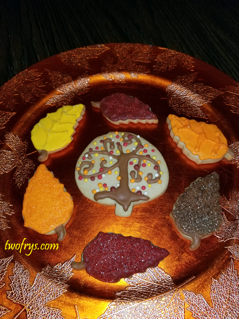 Two Frys: Autumn Leaves Cookies