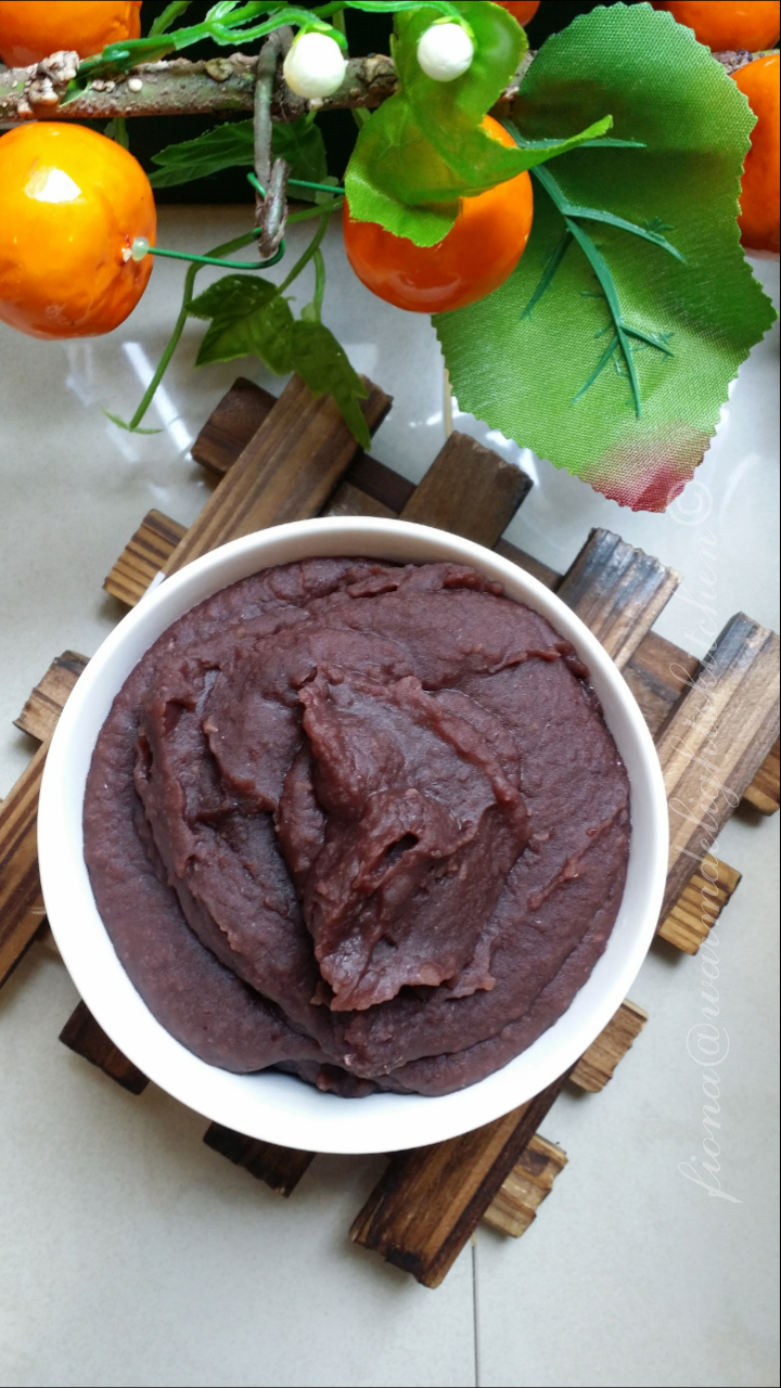Warm Delights Kitchen: Homemade Azuki Paste