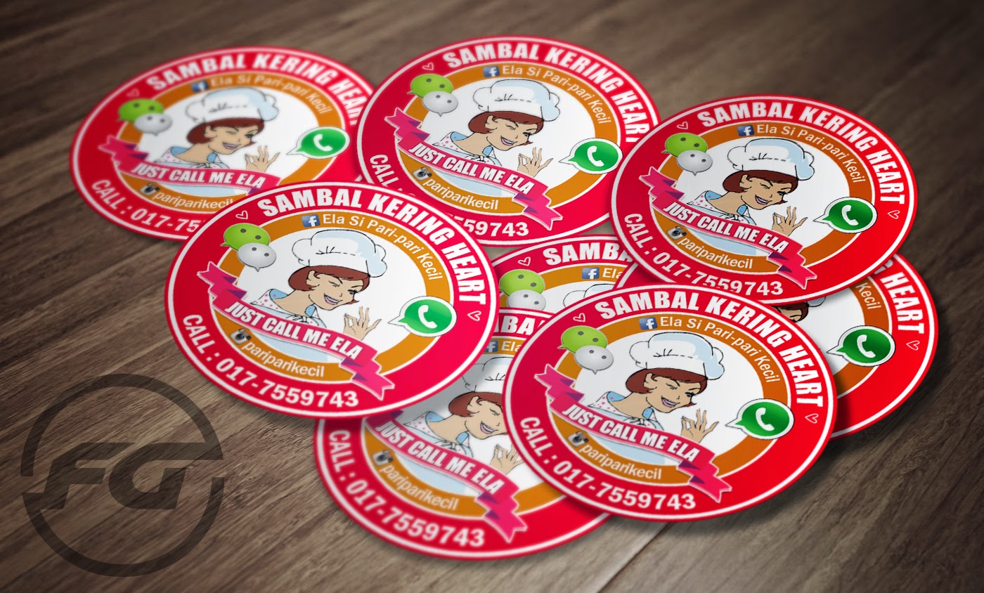 Fizgraphic: Design dan Printing Sticker #14