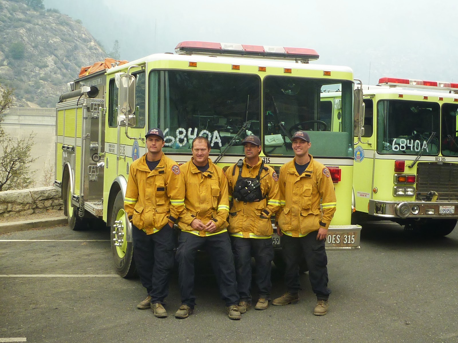 Lakeside Fire District: OES 305 at the Rim Fire with Strike Team 6840A