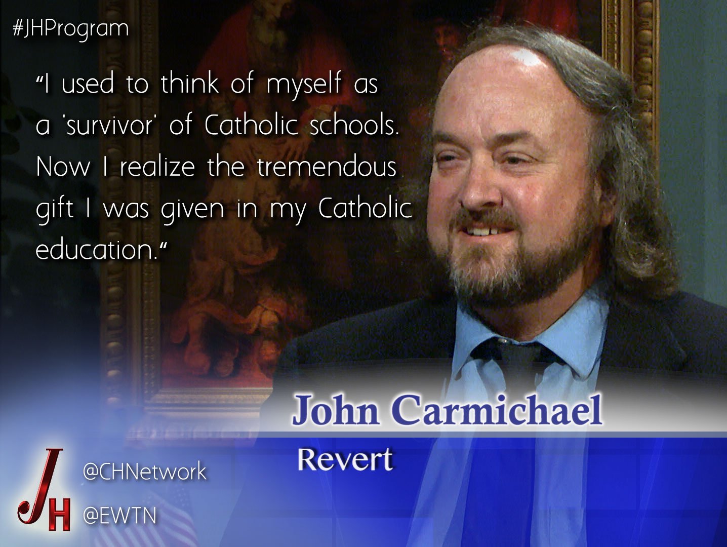 John Carmichael, author of Drunks and Monks on The Journey Home