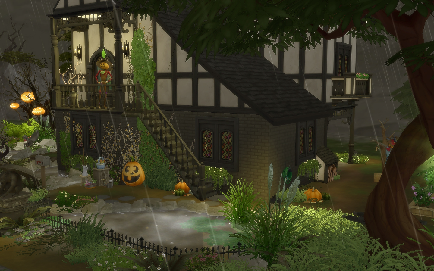 House 63 - 🎃 Halloween Home 🎃 - Via Sims