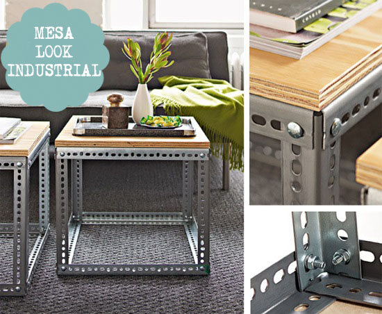 TO DIY OR NOT TO DIY: MESA COM LOOK INDUSTRIAL