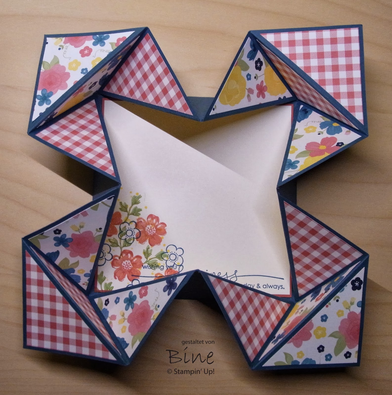 Bines Karten: Besondere Faltkarte