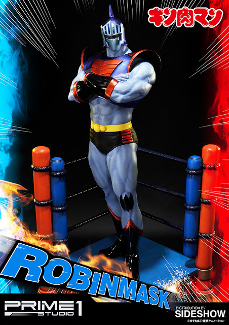 BLOG DOS BRINQUEDOS: Robin Mask Kinnikuman Statue