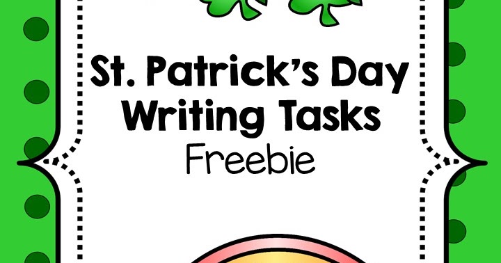 The Education Diva: St. Patrick's Day Writing Tasks FREEBIE
