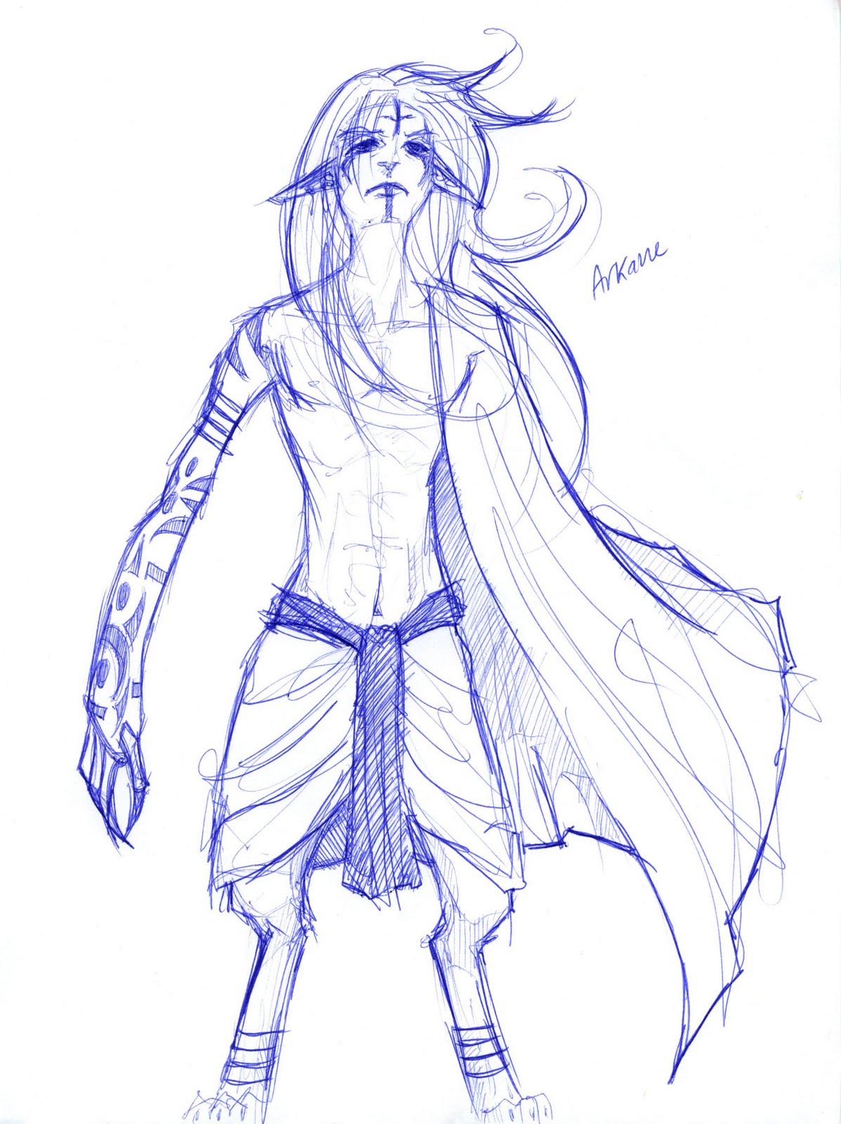 The Aerie: Arkane and Ancient Sketches