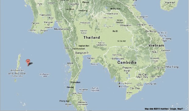 Sciency Thoughts: Eruptions on Barren Island.