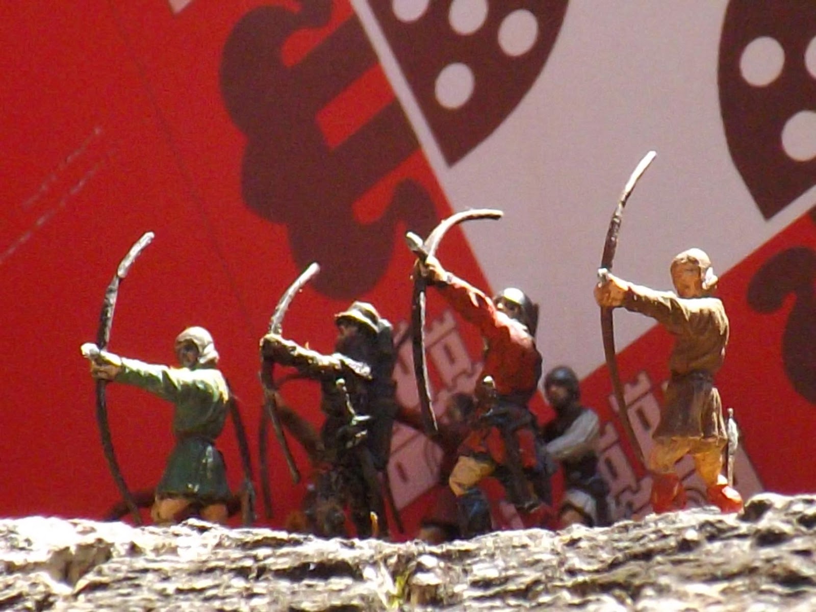 One Fine Day In August: "Ready! Nock! Mark! Draw!......Loose