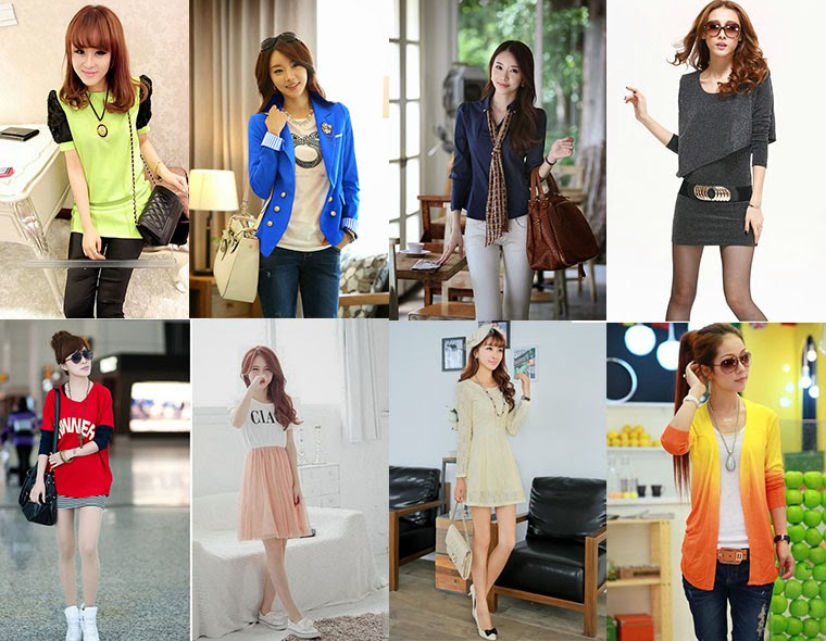 Trend Fashion Baju Wanita Korea Tahun 2014 - INFO WANDHIRA
