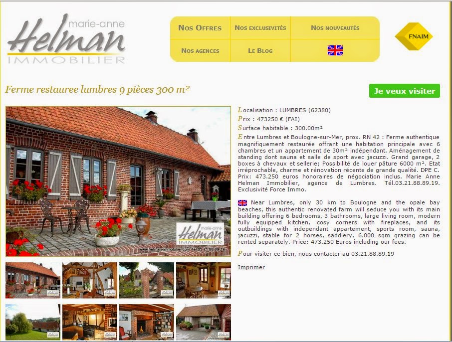MARIE-ANNE HELMAN IMMOBILIER: Decouvrez La Nouvelle Version Du Site Web ...