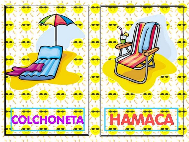 RECURSOS y ACTIVIDADES para Educación Infantil: Vocabulario sobre el VERANO