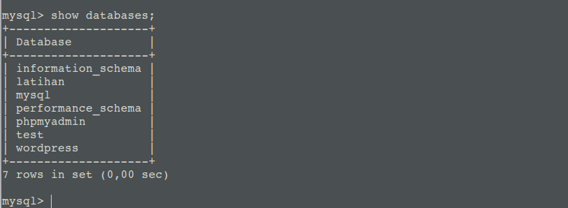 Membuat Database Mysql Dengan Terminal Di Ubuntu Web Development Tutorials Source Code 4360