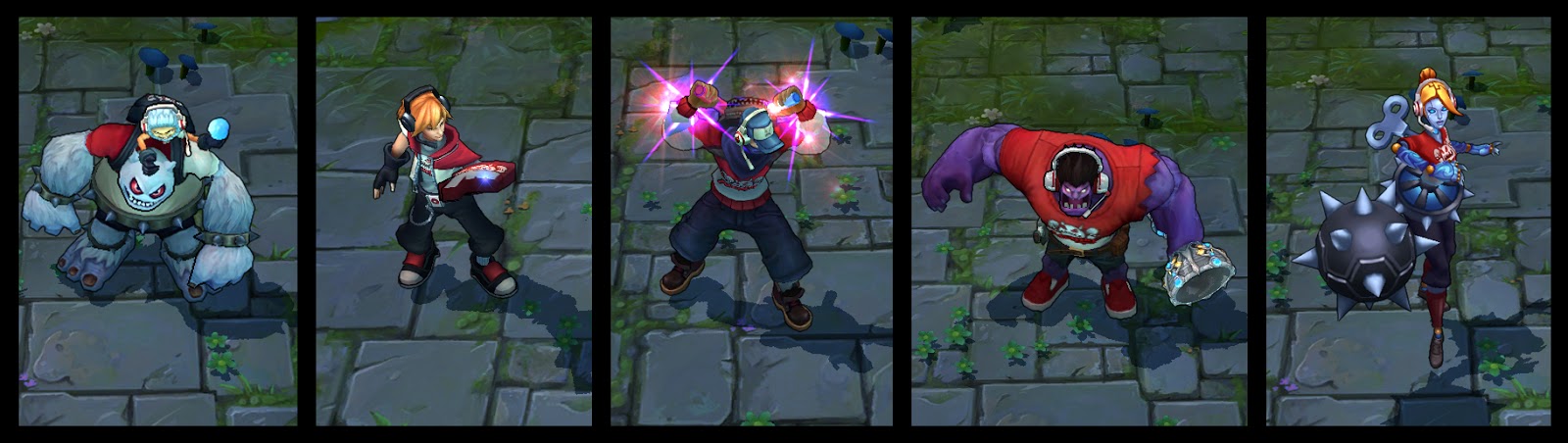 Taipei Assassins Skins