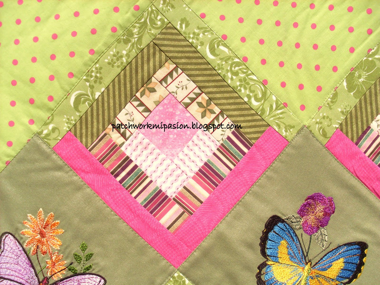 PATCHWORK MI PASION: QUILT MARIPOSAS, QUILT NASCAR Y MIS AVANCES