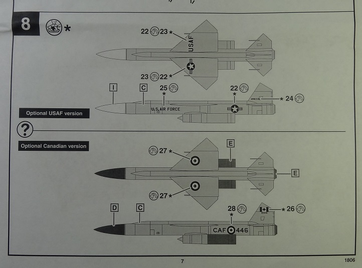 Plastic Models on the Internet: Kit review vol.32: Boeing IM-99 Bomarc ...