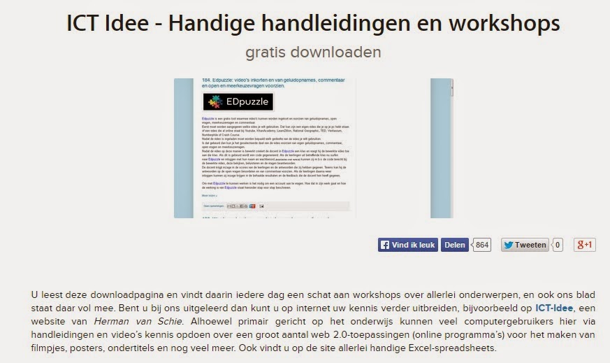 ICT-idee: Vermeldingen