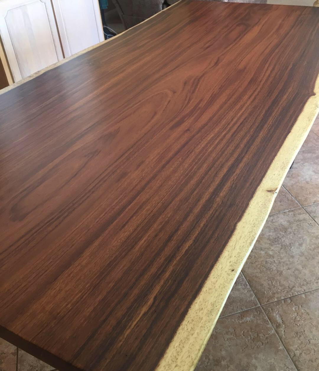 Tropical Exotic Hardwoods: Amazing Parota dining table by Timeless Wood ...