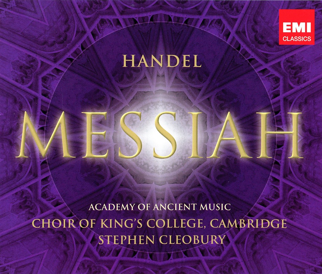 makdelart - classique: Handel - Messiah (Stephen Cleobury, AAM) [2CDs, EMI]