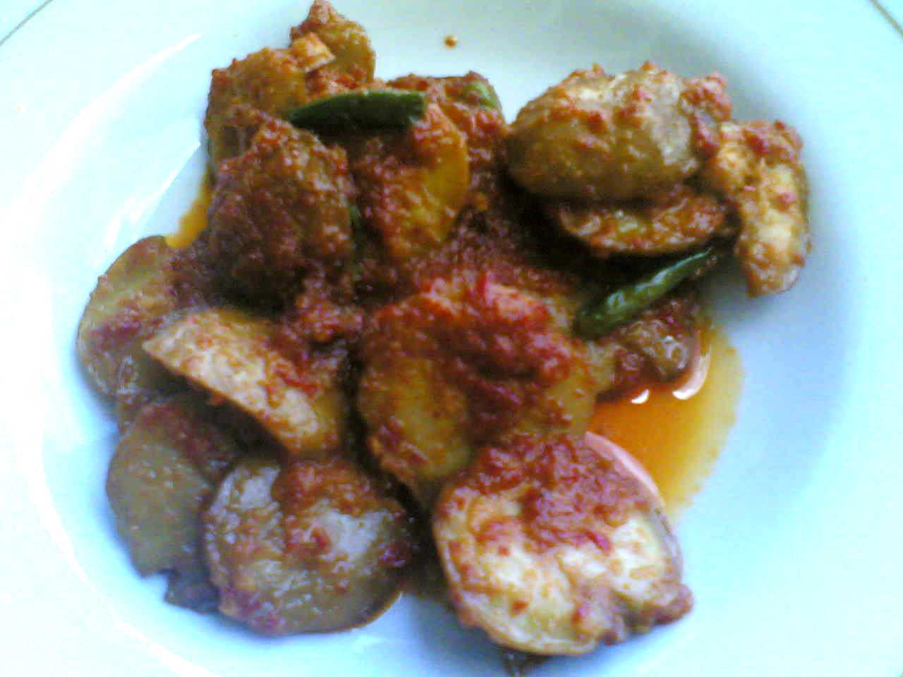 Sambal Goreng Jengkol | Foodcourt Andy Bee House