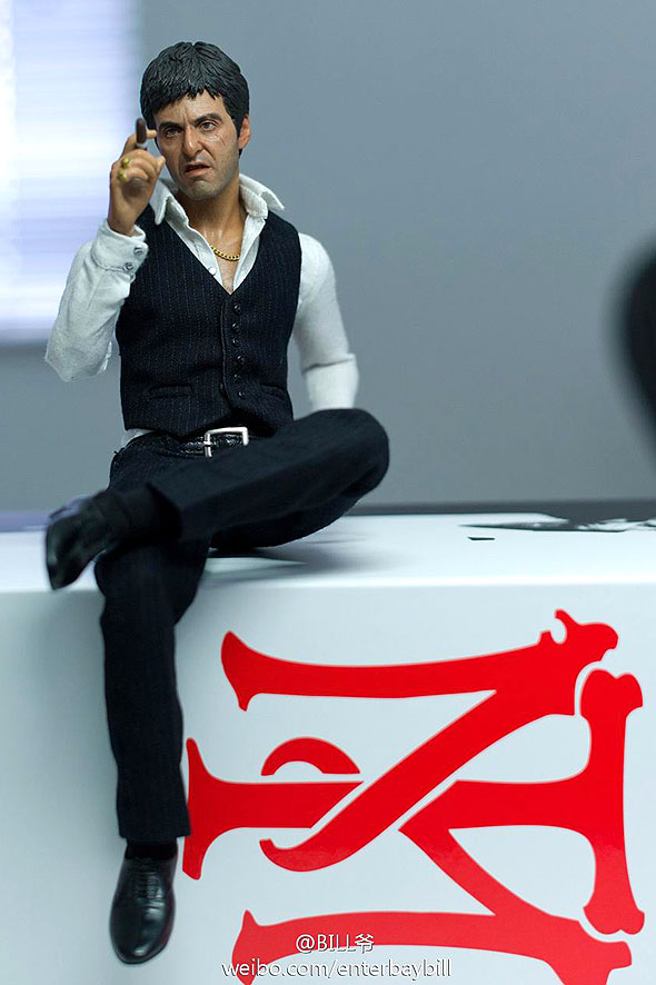 toyhaven: Enterbay 1/6 Real Masterpiece Scarface War Version Preview