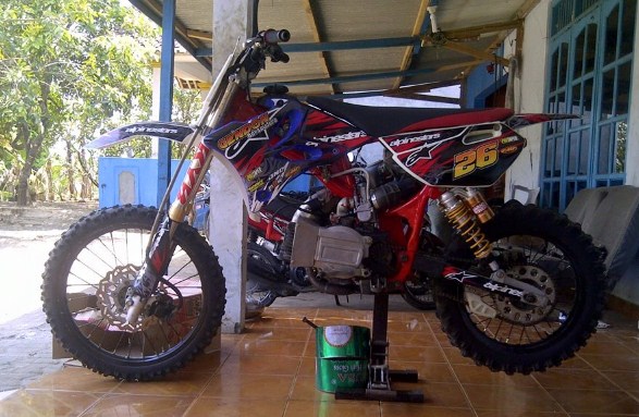 10 Gambar Modifikasi Motor Trail Gestrek Bebek Modif Fizr Keren - Motor ...