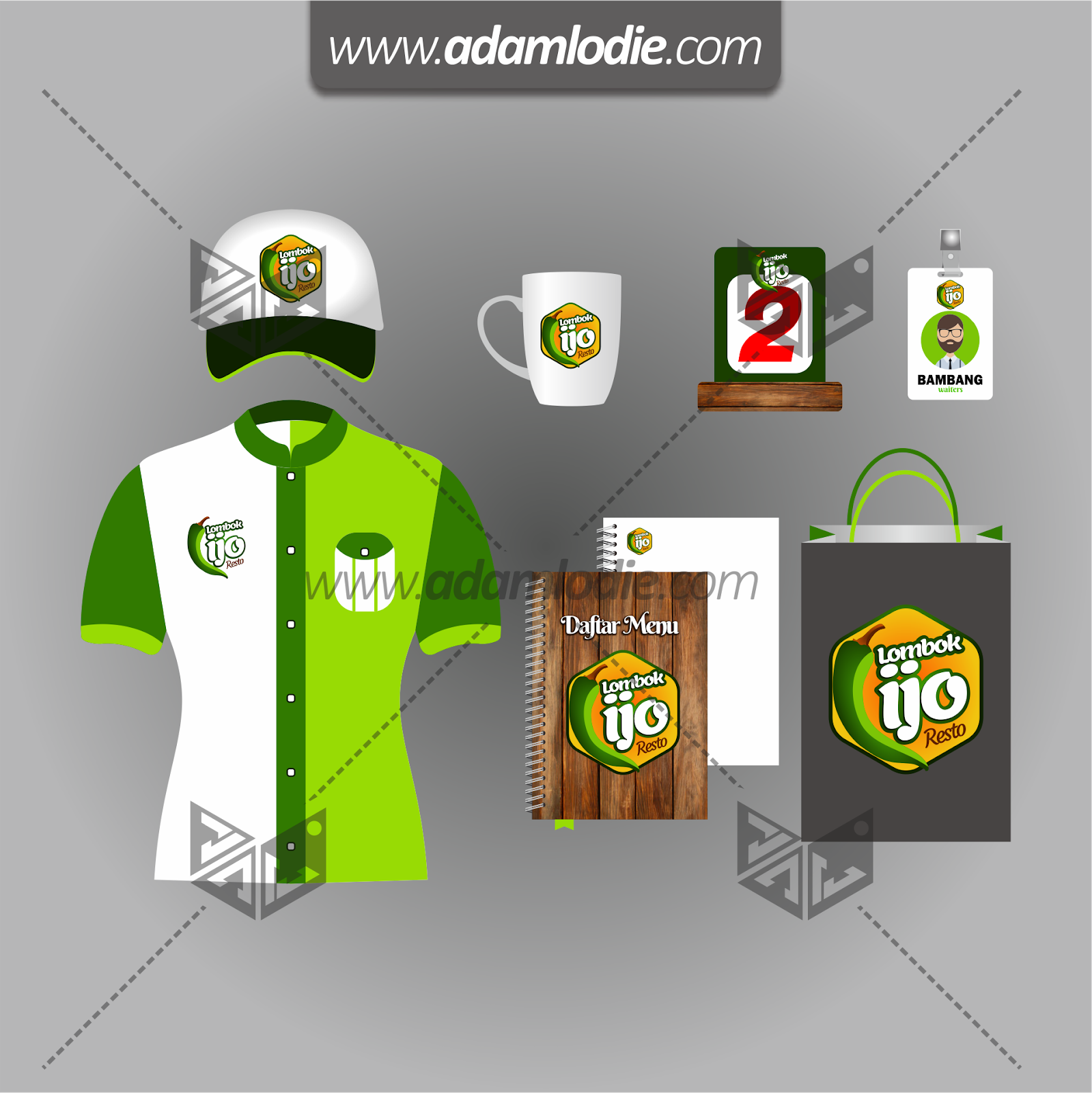 PAKET DESAIN BRANDING RESTAURANT. CAFE DAN RUMAH MAKAN ~ AdamLodie.Com
