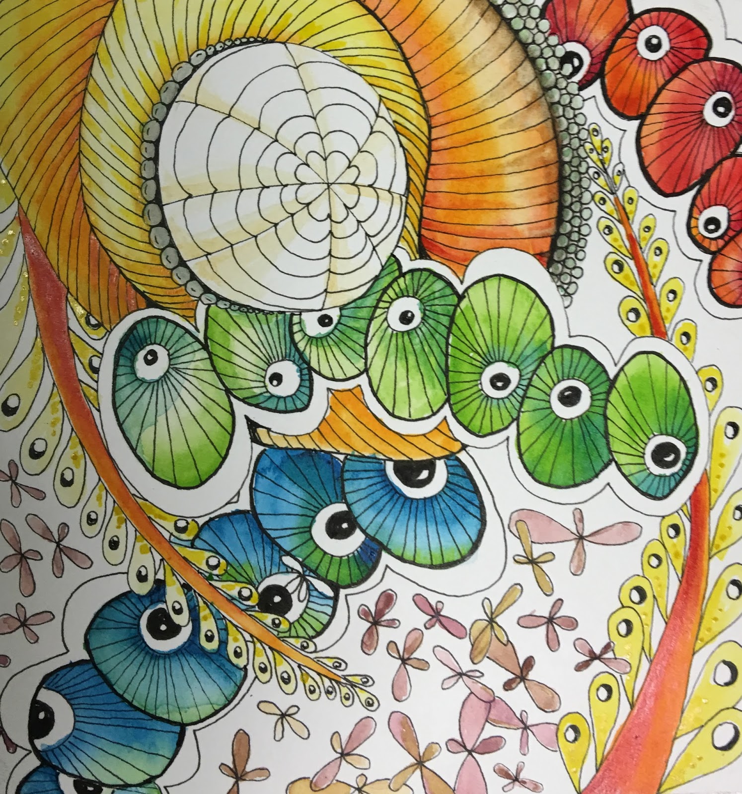 Art Room Blog: Advanced Zentangle Class...