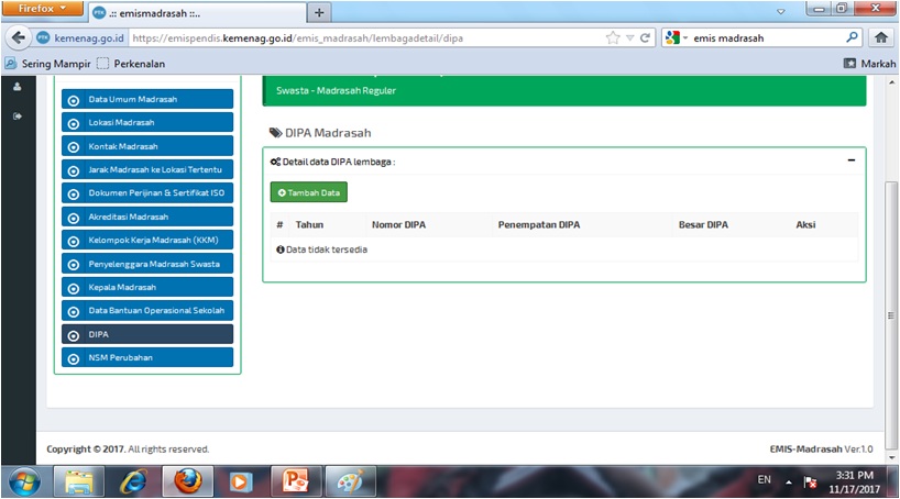 Langkah-langkah Pengisian Emis Lengkap Tahun 2018/2019 Disertai Dengan ...