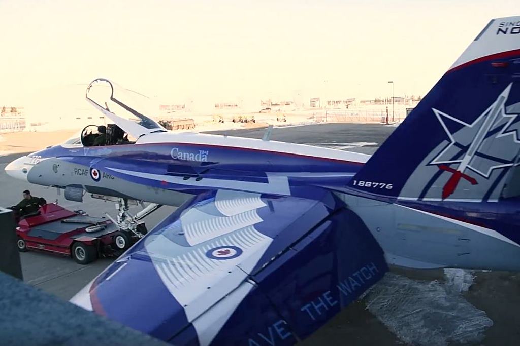 CANADIAN CF-18 DEMO TEAM UNVEILS THE PAINT JOB 2018 - Blog Before ...