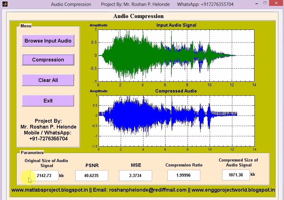 Audio Compression Using Matlab Project Code ~ Matlab Project Codes Audio Compression Using Matlab Project Code ~ Matlab Project Codes