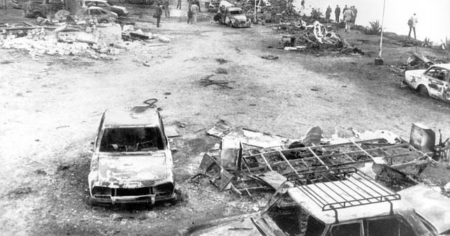 Memoria gráfica de España.: Alcanar (Tarragona) - Accidente del camping ...